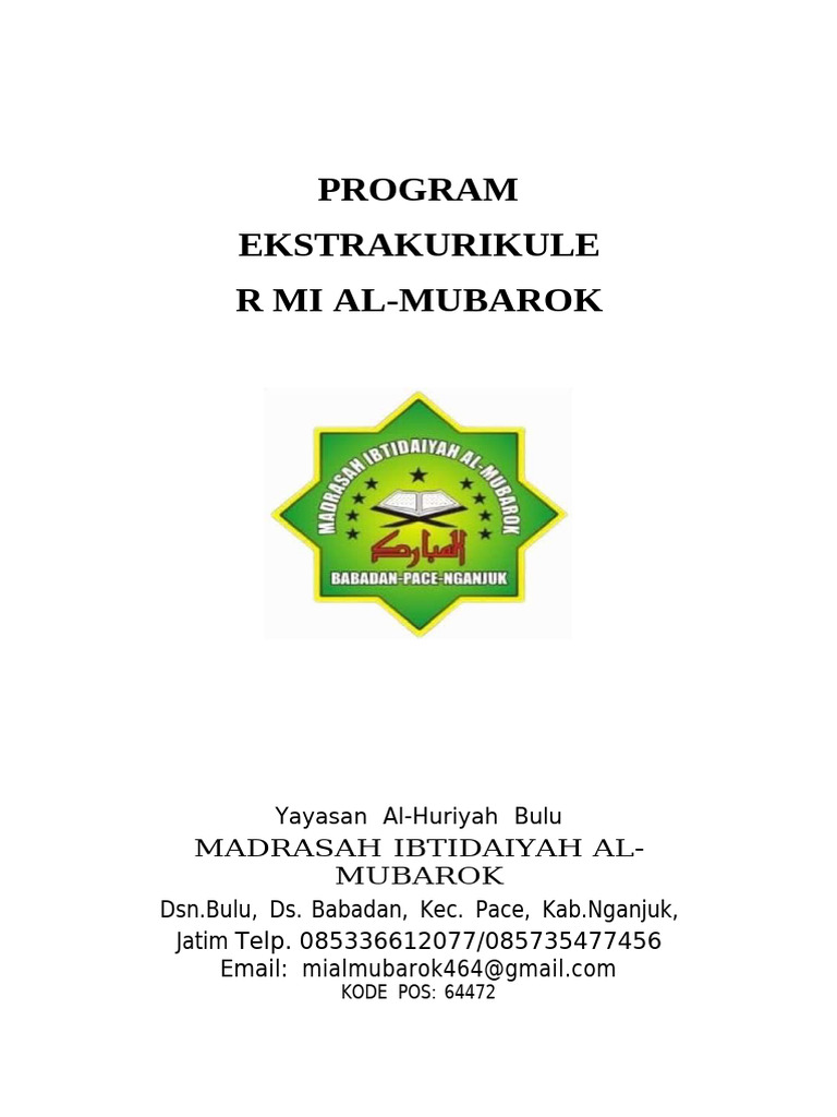 Laporan Program Ekstrakurikuler | PDF | Ilmu Sosial