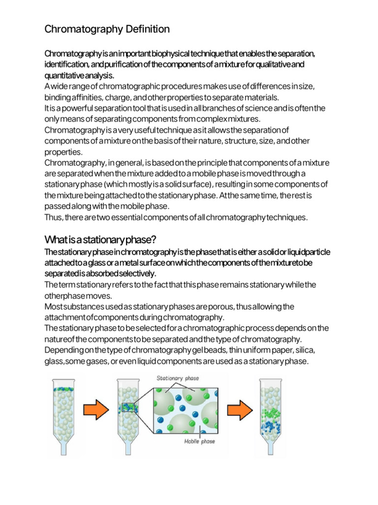 Understanding Chromatography Techniques | PDF | Spectroscopy | Ultraviolet–Visible Spectroscopy