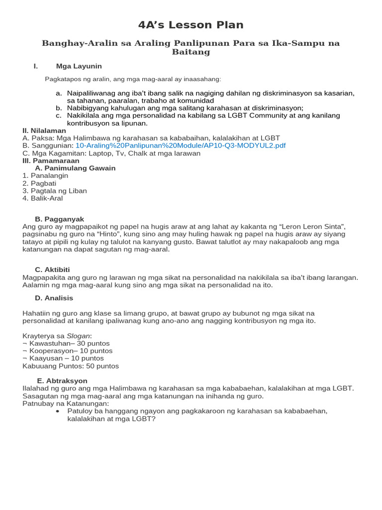 Ap DLP Day3 (Feb 28, 2024) | PDF