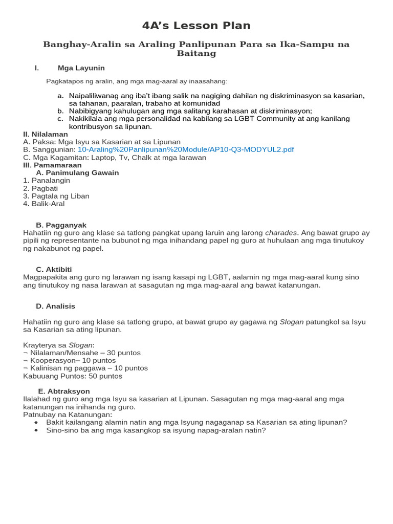 Ap DLP Day3 (Feb 27, 2024) | PDF