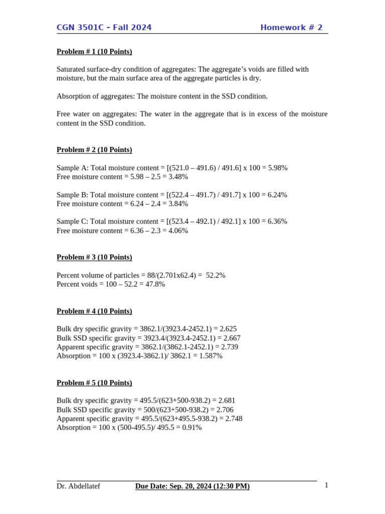 Homework 2 Solutions | PDF | Applied And Interdisciplinary Physics | Materials