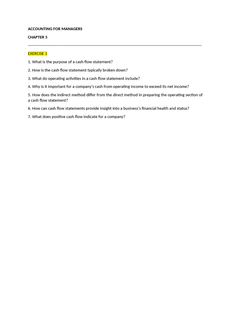 CHAPTER 5 Tutorial Question | PDF CHAPTER 5 Tutorial Question | PDF