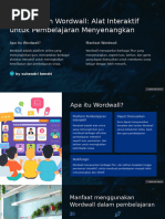 Guide Book (Tutorial) Media Pembelajaran Wordwall | PDF | Karier & Perkembangan