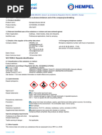 Hempalin Enamel 52140 MSDS | PDF | Chemistry | Occupational Safety And ...