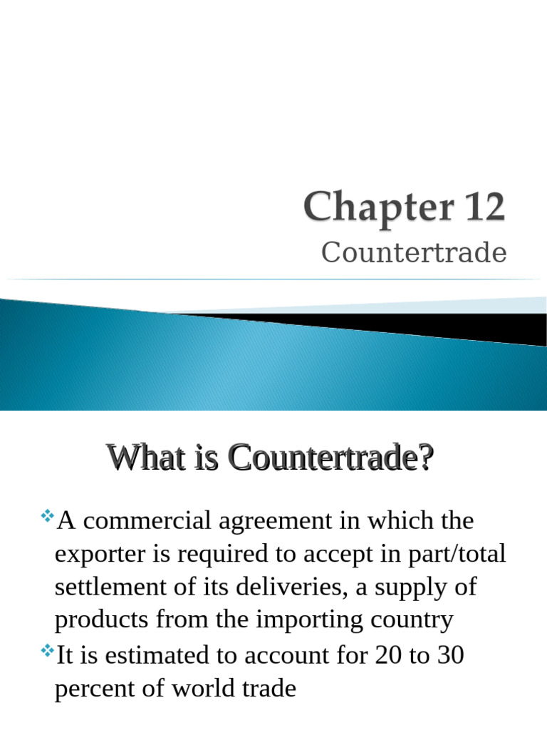 Chapter 12 | PDF | Cash | Exports