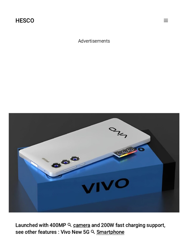 Launched With 400MP Camera and 200W Fast Charging Support, See Other ...