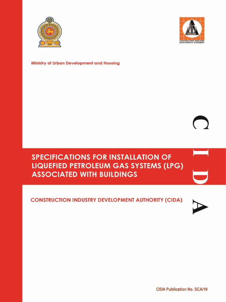 Specifications For Installation of Liquefied Petroleum Gas Systems (LPG ...