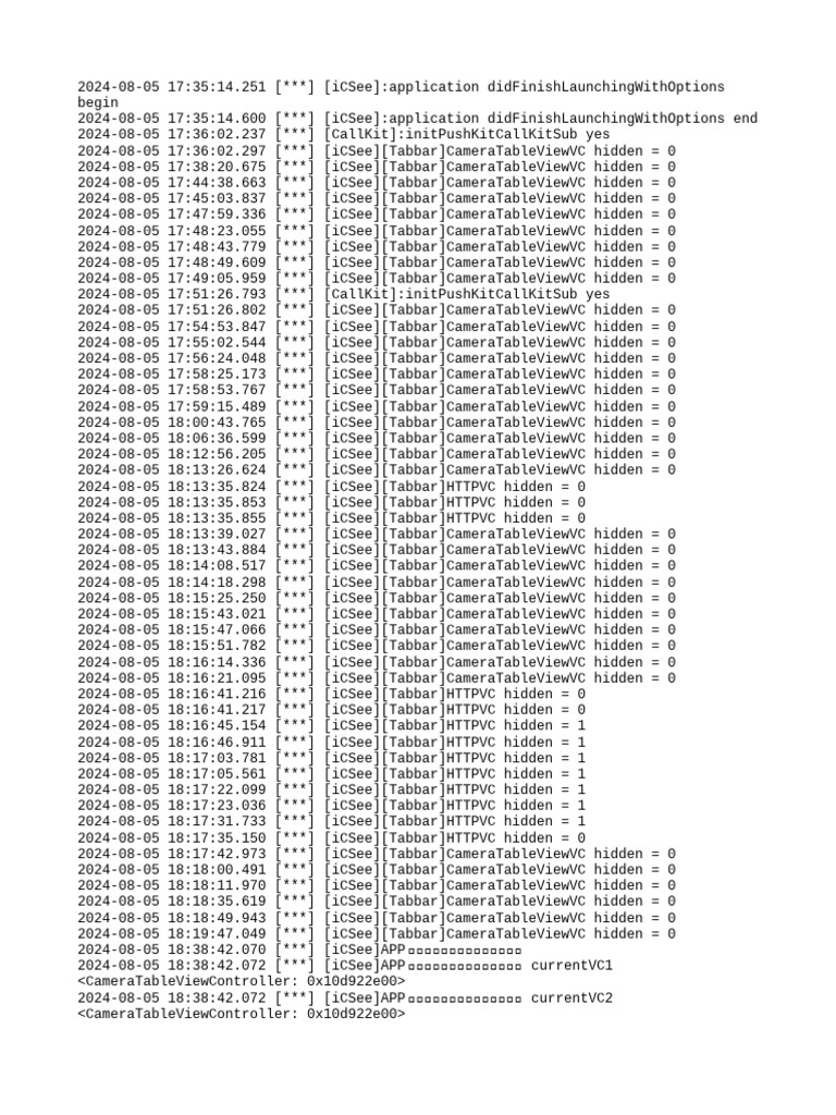 App Debug Log | PDF | Computers App Debug Log | PDF | Computers