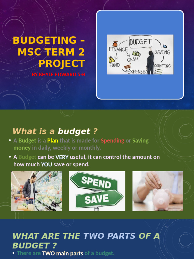 Budgeting - MSC Project | PDF