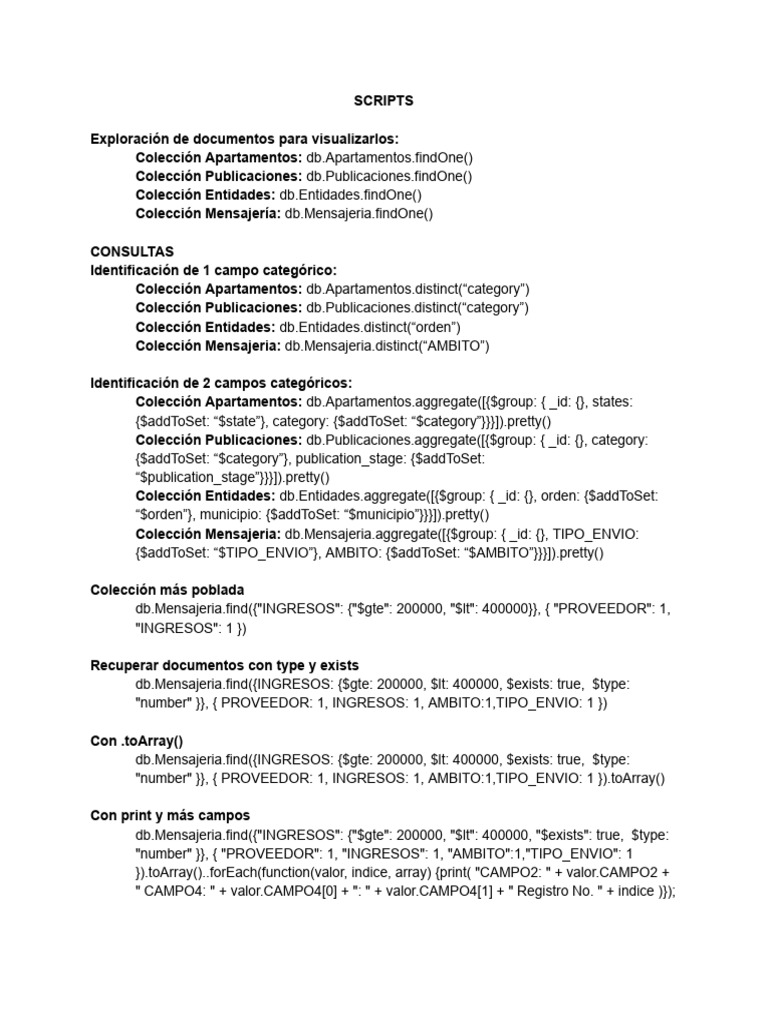 SCRIPTS | PDF | Programación de computadoras