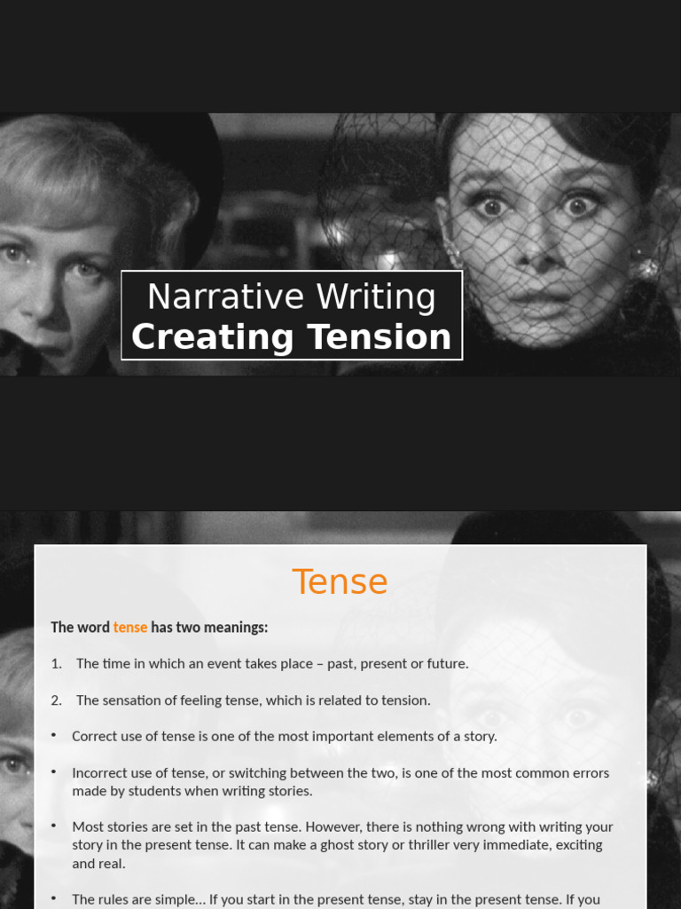 Mastering Tension in Narrative Writing | PDF | Language Arts & Discipline