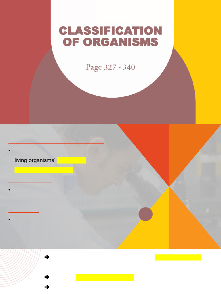 10) Classification of Organisms | PDF | Taxonomy (Biology) | Eukaryotes