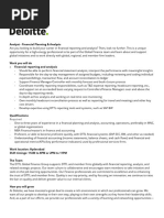 Deloitte USI - A&A - RADC Analyst - JobDescription | PDF | Audit ...