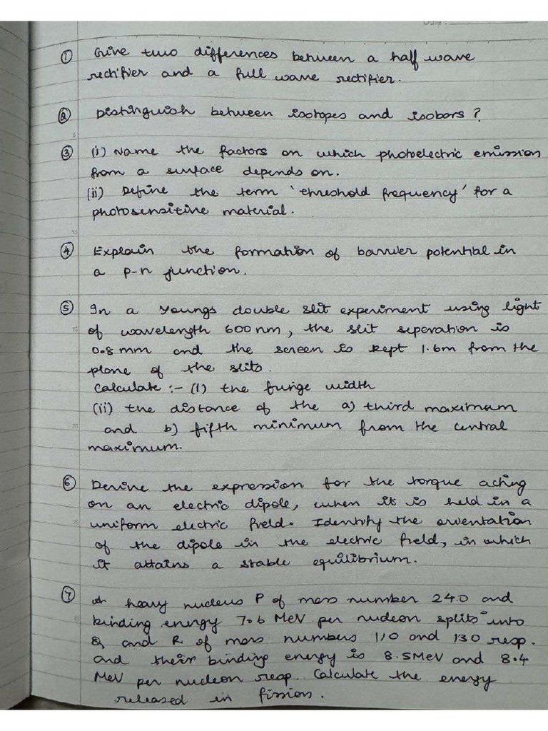 November Class 12th Day 4 Secret Assignment | PDF