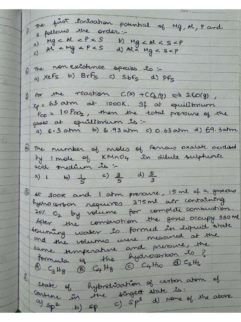 November Class 11th Day 4 Secret Assignment | PDF