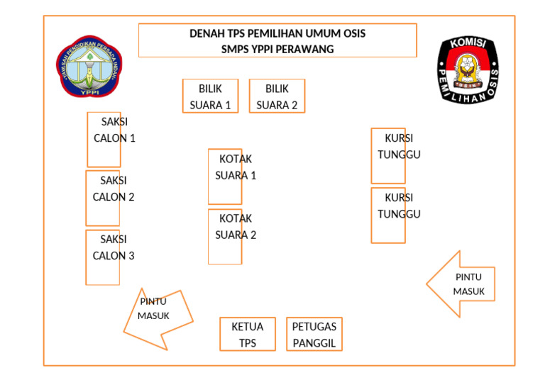 Denah Pemilihan Osis | PDF