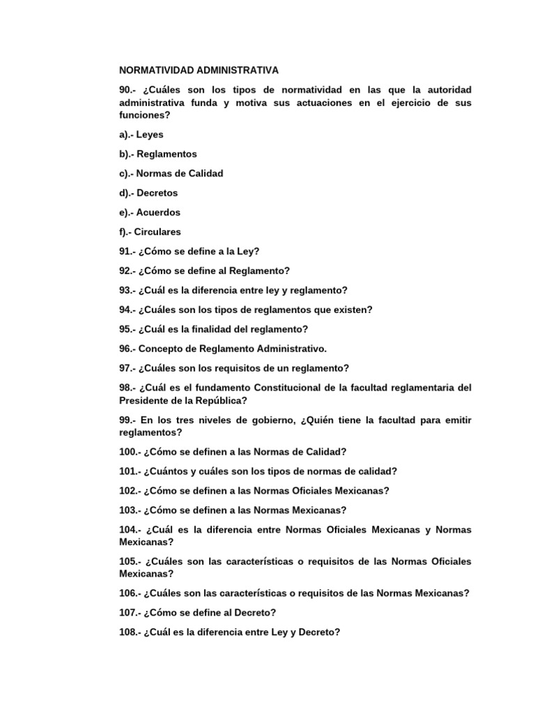 Ã - Ltimo Cuestionario | PDF | Regulación | Justicia