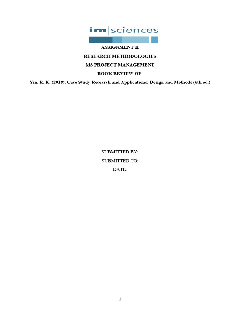 Assignment Title Page | PDF
