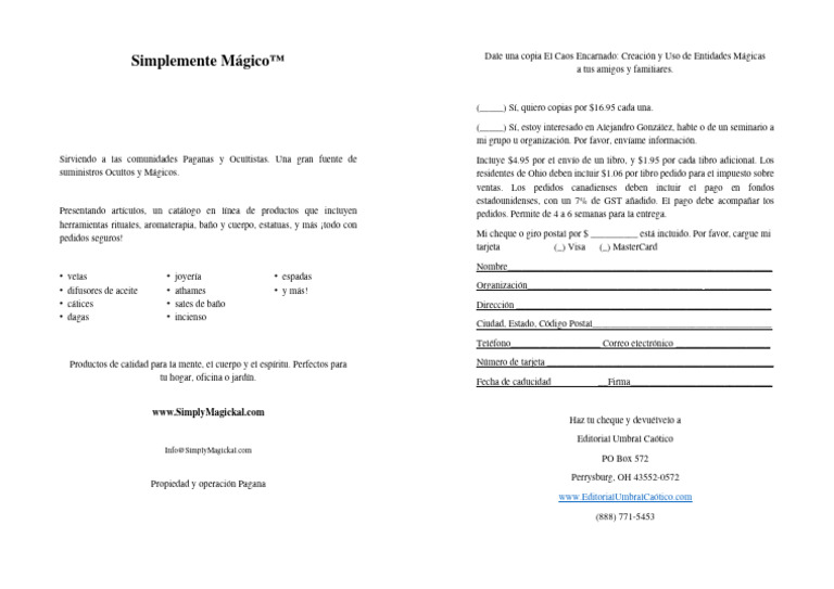 Simplemente Mágico™ | PDF | Tecnología bancaria | Pagos