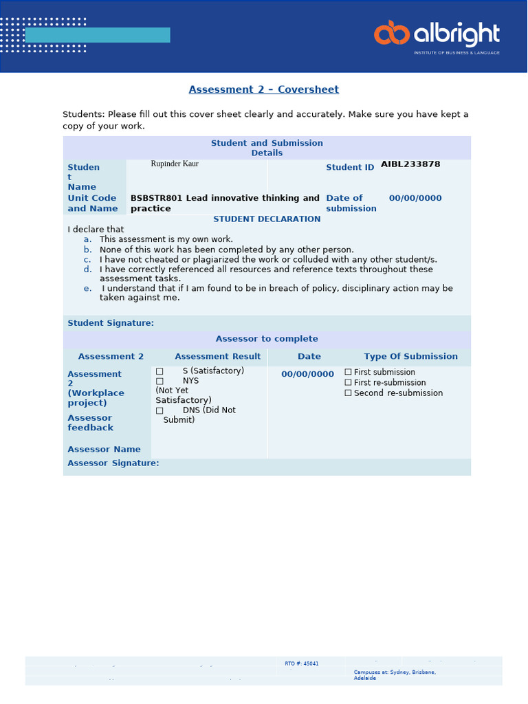 assign 2 oct 2024 | PDF | Innovation | Brainstorming