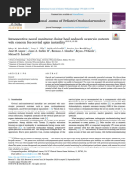 Invasive Cervical Traction Techniques | PDF | Anesthesia | Health Sciences