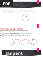 Class 10 Maths: Circles Basics | PDF