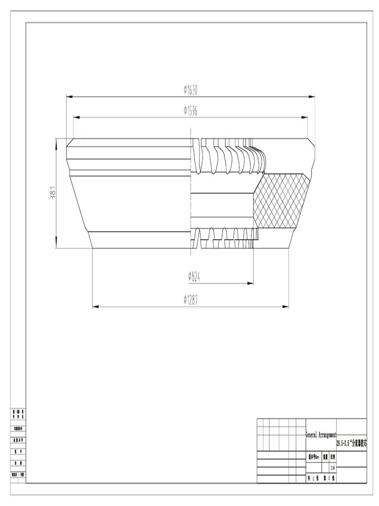 75-3.5 Packing Element Drawing | PDF