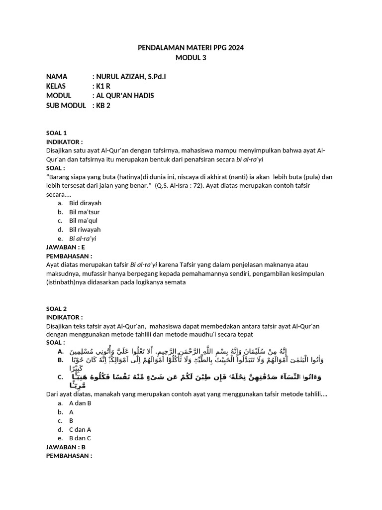 Resume Modul 3 | PDF
