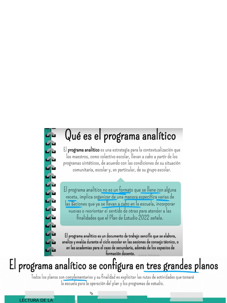 Programa Analitico | PDF | Informática | Tecnología