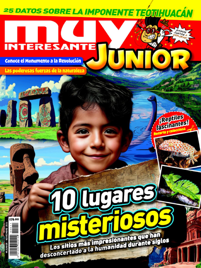 Muy Interesante Junior - Noviembre 2024 | PDF | Luna | Vuelo espacial