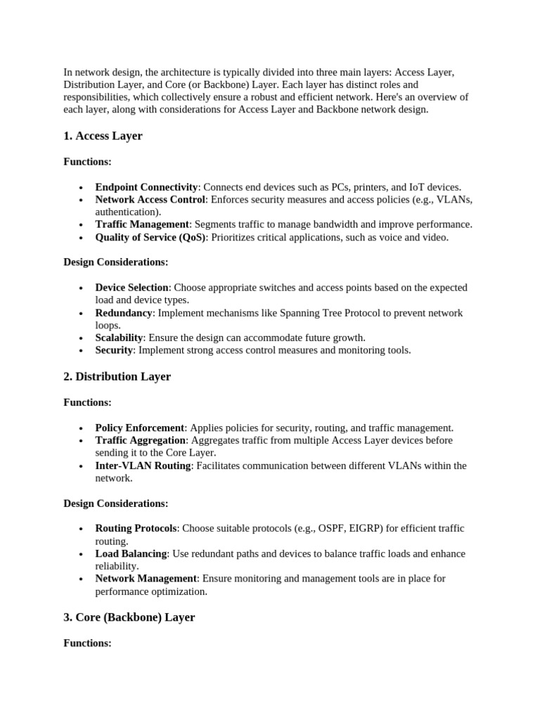 In network design | PDF | Computer Network | Routing