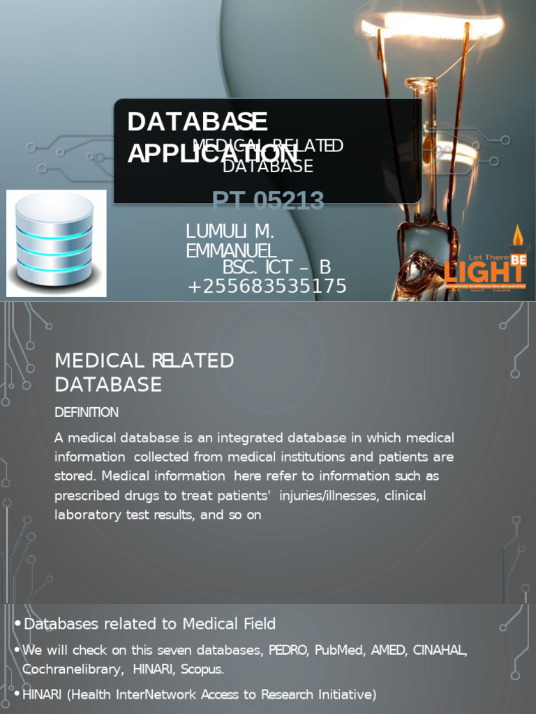 6.database Application PT 05213 - Hinari May 2023 (Autosaved) Og | PDF | Science & Mathematics