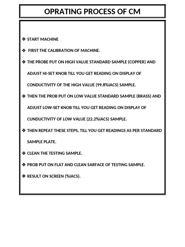 Conductivity Meter Setup Guide | PDF