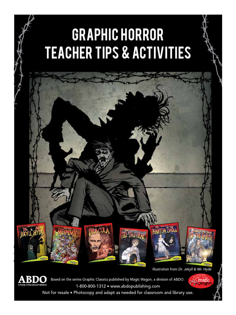 Graphic Horror Teaching Activities Guide | PDF | Horror Fiction | Vampires
