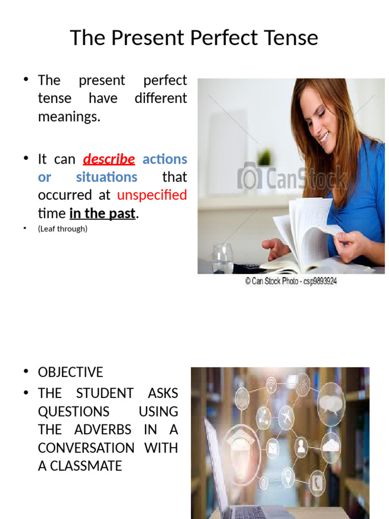 Class Present Perfect Adverb 2 | PDF | Languages | Foreign Language Studies