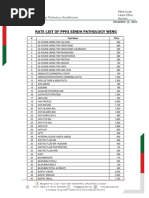 Lab Test Price Lists | PDF | Blood Plasma | Cholesterol