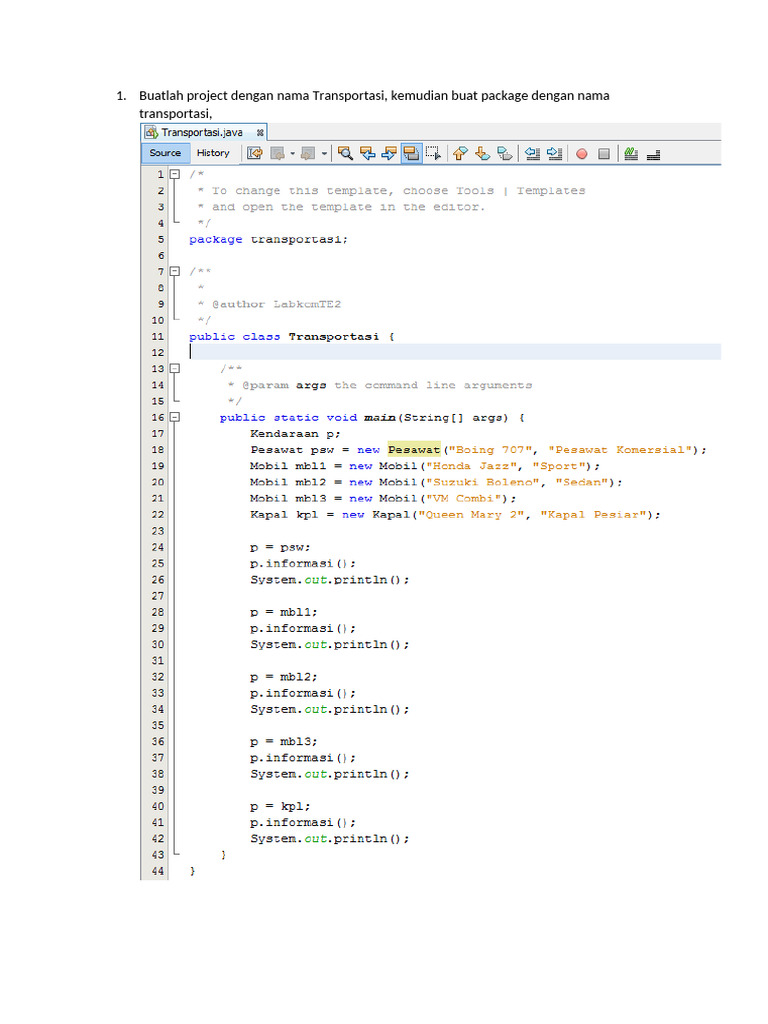 Contoh Polimorfisme1 | PDF