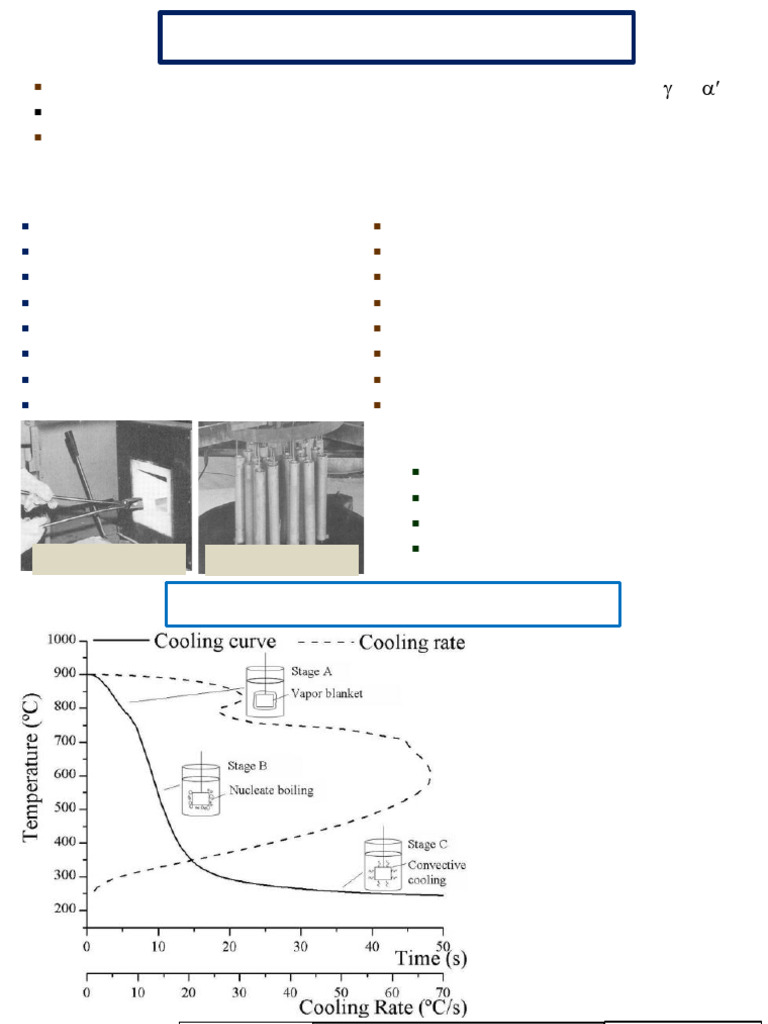 L30 Quenchants+HT Defects+Inspection 23oct24 | PDF | Heat Treating | Steel