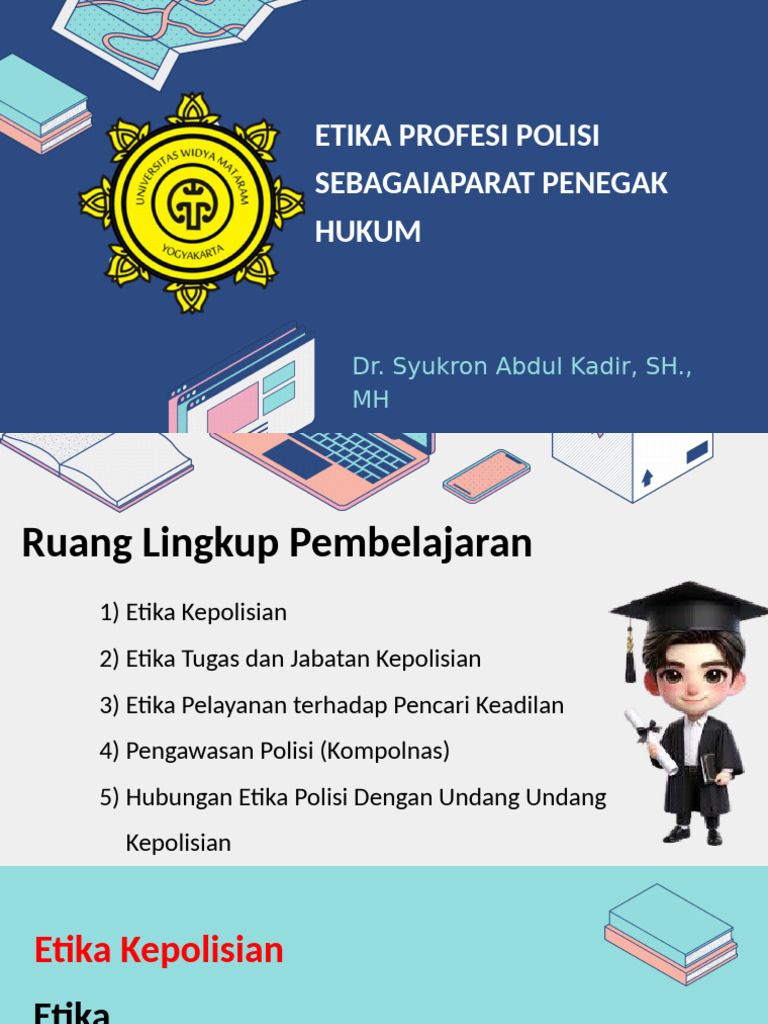 6 - Etika Profesi Polisi Sebagai Aparat Penegak Hukum | PDF | Ilmu Sosial