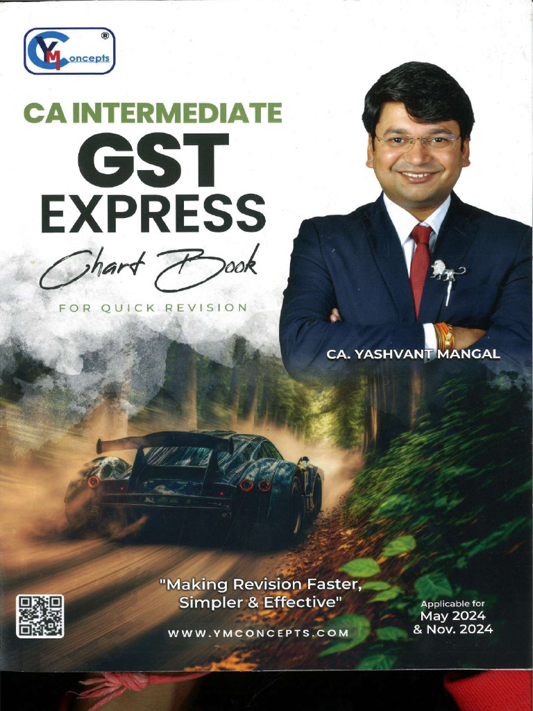 GST Chart Book by Yashwant Mangal Sir | PDF
