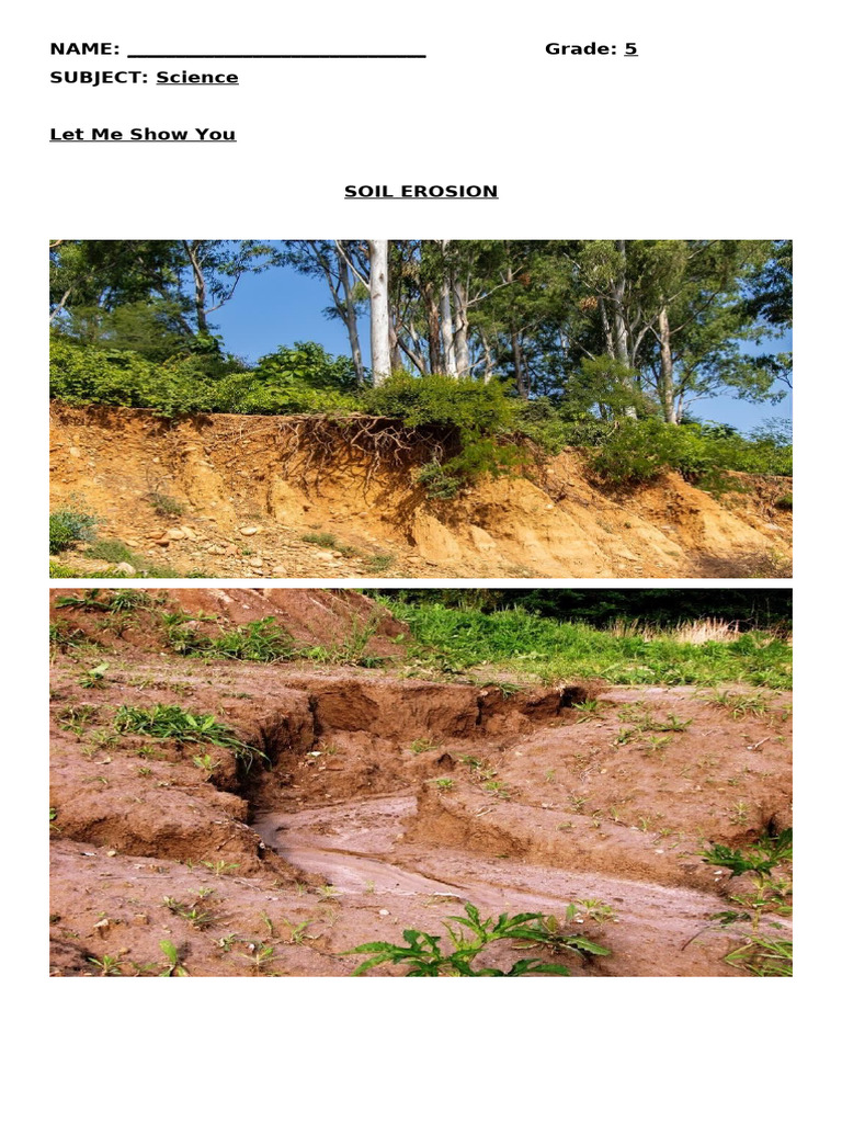 Final Soil Erosion | PDF