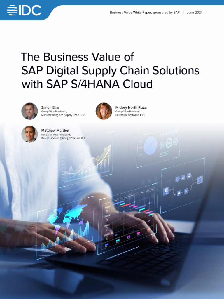 The Business Value of SAP Digital Supply Chain Solutions With SAP S ...