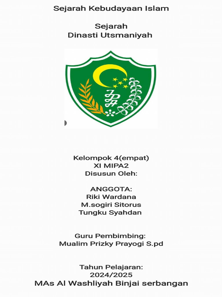 Dinasti Utsmaniyah | PDF