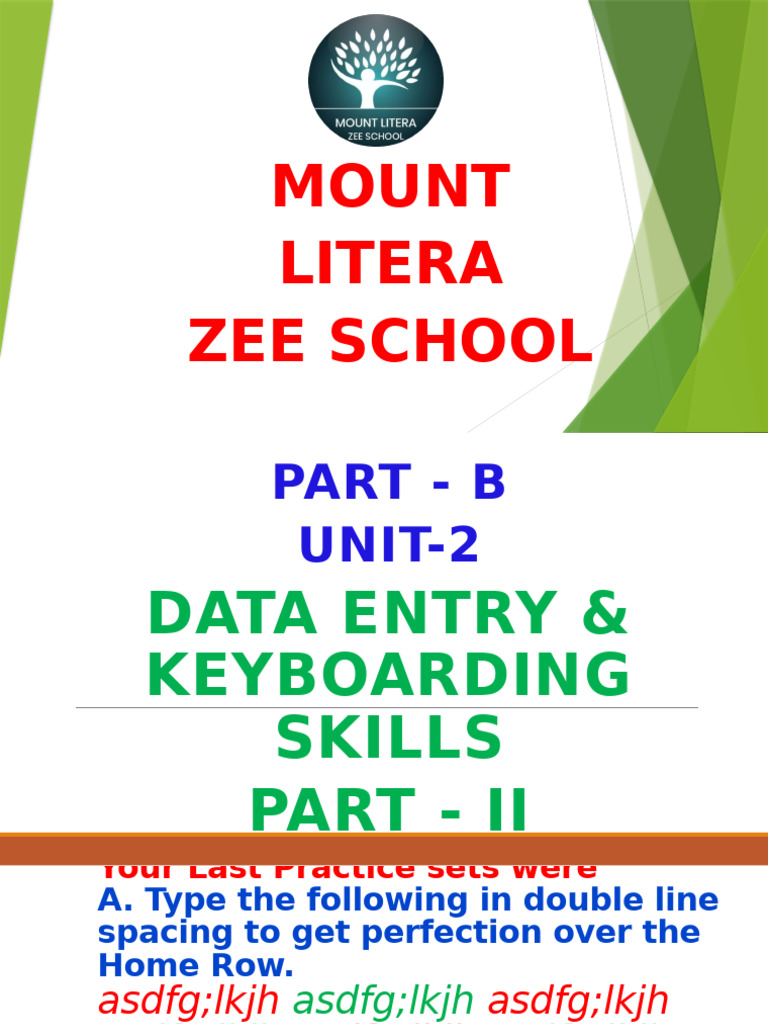 Keyboard Skills 2 | PDF | Button (Computing) | Computer Keyboard