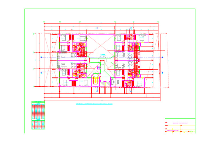 Diseño de Planta Típica Edificio Multifamiliar | PDF | Habitación | Inicio