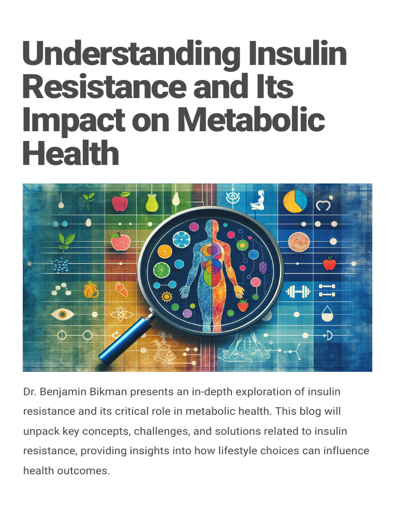 Understanding Insulin Resistance and Its Impact On Metabolic Health | PDF | Insulin Resistance | Fat