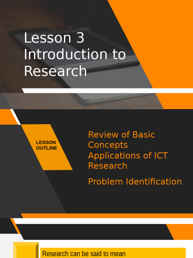 Lesson 2 Introduction To Research Part 2 | PDF | Information And ...