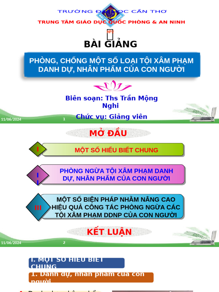 Bai Phong Chong Toi Pham Danh Du | PDF