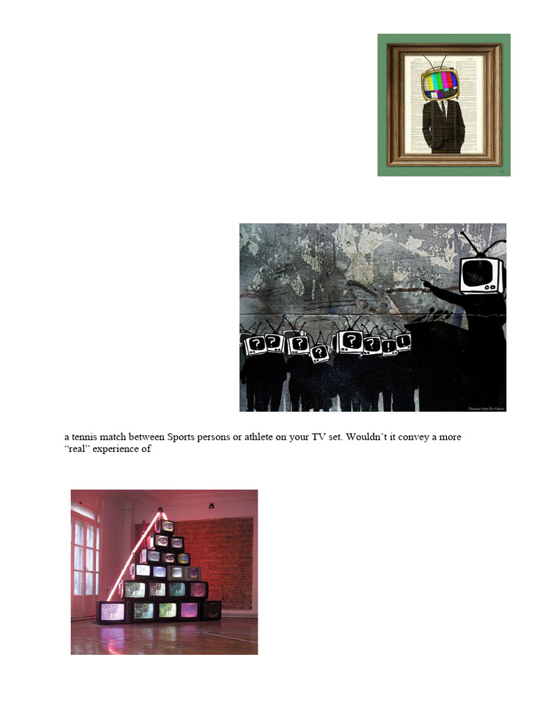 Characteristics Of Television | PDF | Television | Movie Theater