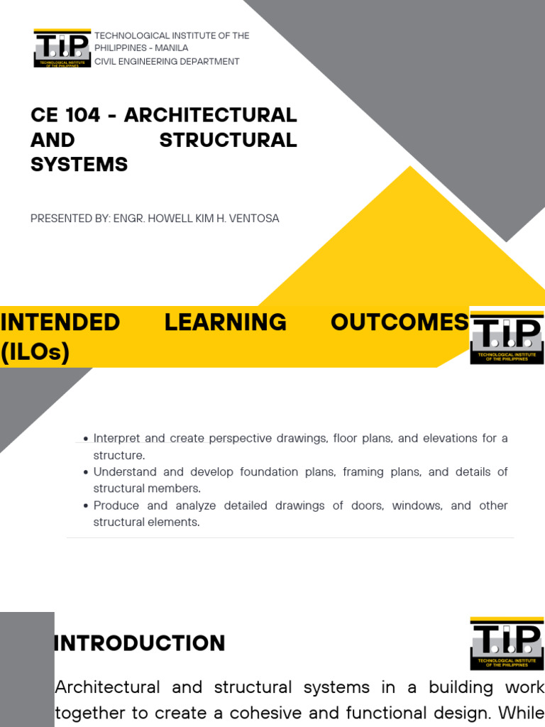 CE 104 - Architectural and Structural Systems | PDF | Beam (Structure ...